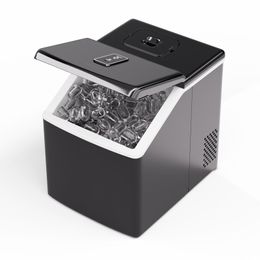 Klarstein Clearcube Eisw&uuml;rfelmaschine Klareis 13kg/24h Schwarz