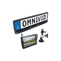 omniVID Solar6 Kabelloses Solar-R&uuml;ckfahrvideosystem