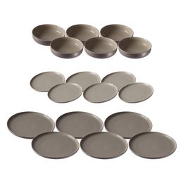 Ritzenhoff & Breker Ritzenhoff & Breker Teller und Schalenset Jasper 18er Set