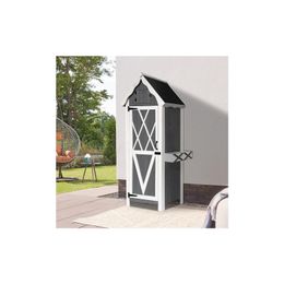 Home Deluxe Gartenschrank aus Holz YANA - XL