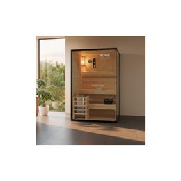 Home Deluxe Traditionelle Sauna SHADOW M - 120 x 120 cm f&uuml;r 2 Personen