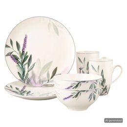 Seltmann Weiden Fr&uuml;hst&uuml;cks-Set Savona Provence 6er Set