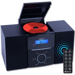 Denver MCA-240 Musiksystem&ndash;Radio, Bluetooth, CD-Player, 2x20W, schwarz