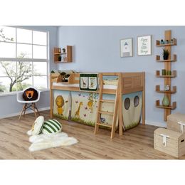 Ticaa Hochbett "Eric" Country Buche Natur