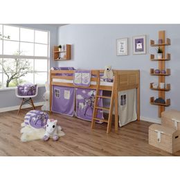 Ticaa Hochbett "Eric" Country Buche Natur