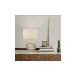 Home Deluxe Gro&szlig;e Tischlampe asymmetrisch LOLA - Beige