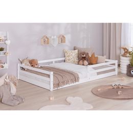 Ticaa Bodenbett &bdquo;Neo&ldquo;, Kinderbett, Jugendbett, Schlafzimmer, Kinderzimmer