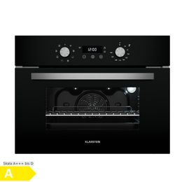 Klarstein SpaceSmart Einbauofen Kompakt 45 cm 41 Liter 8 Funktionen