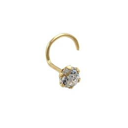 Gallay Nasenstecker 3mm Zirkonia 18Kt GOLD