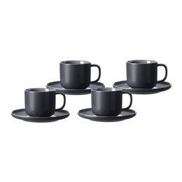Ritzenhoff & Breker Ritzenhoff & Breker Kaffeetassen mit Untertassen Jasper 240 ml 4er Set