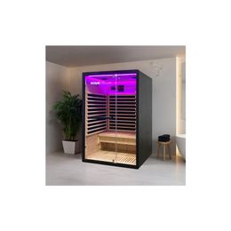 Home Deluxe Infrarotkabine NERO XXL - 190 x 150 cm f&uuml;r 4-6 Personen
