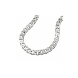 Gallay Kette 5,6mm flache Panzerkette mit Muster Silber 925 50cm