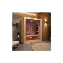 Home Deluxe Infrarotkabine mit Vollspektrumstrahler SAHARA L - 150 x 120 cm f&uuml;r 3 Personen