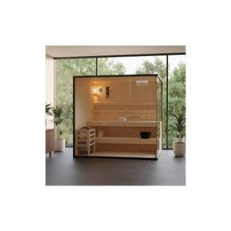 Home Deluxe Traditionelle Sauna SHADOW XL - 200 x 150 cm f&uuml;r 5 Personen