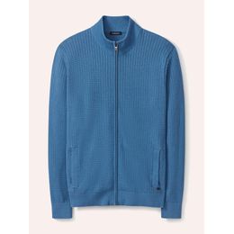 Walbusch Strickjacke Waffelstruktur