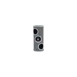 nanook Kratztonne Tower grau 100 x 40 x 40 cm