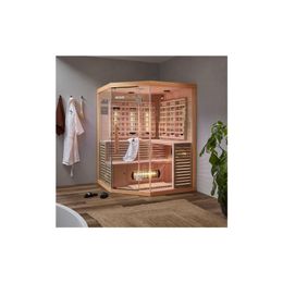 Home Deluxe Infrarotkabine mit Vollspektrumstrahler SAHARA XXL - 150 x 150 cm f&uuml;r 4 Personen