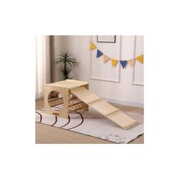 Home Deluxe Kletterw&uuml;rfel mit Rutsche FINN
