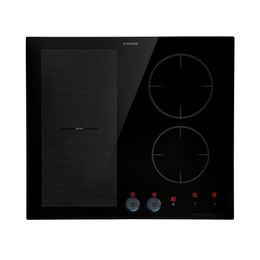 Klarstein Magnichef 4 Flex Einbaukochfeld Induktion 4 Zonen / Flexzone 7000W Glaskeramik