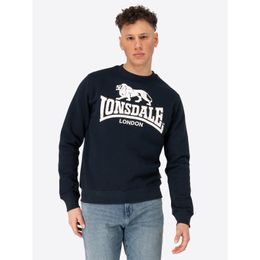Lonsdale Herren Rundhals Sweatshirt schmale Passform GO SPORT