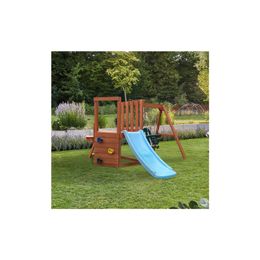 Home Deluxe Spielturm mit Schaukel ROMI &ndash; 199 x 116 cm