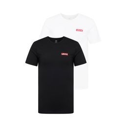 Levi's Levi's 'Graphic Crewneck T-Shirt - 2 Pack' Herren Gr&ouml;&szlig;e XS rot / schwarz / wei&szlig;