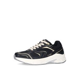 Manfield Sneaker Damen Gr&ouml;&szlig;e 38 creme / schwarz Sommerschuhe