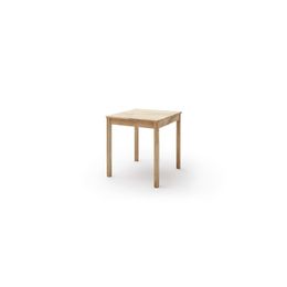 Vaja M&ouml;bel Massivholz Esszimmertisch Alfons Wildeiche massiv ge&ouml;lt 70 x 70 cm