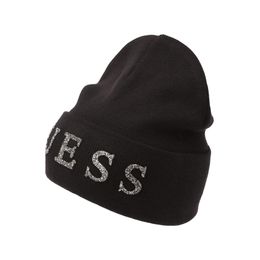 Guess M&uuml;tze Herren Gr&ouml;&szlig;e 57/58 schwarz / silber