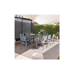 Home Deluxe Tisch f&uuml;r Garten-Sitzgruppe SOL - 180/240 x 90 cm