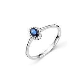Diamant Leternel Ring Damen Gr&ouml;&szlig;e 56 silber