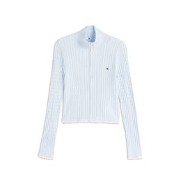 Tommy Jeans Strickjacke Damen Gr&ouml;&szlig;e L pastellblau