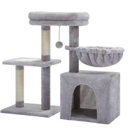Pawz Road Kleiner Kratzbaum - 71,8 cm mit H&auml;ngematte