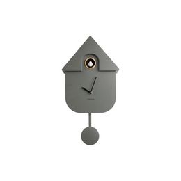 Karlsson Wanduhr Modern Cuckoo, Olivgr&uuml;n, Kunststoff, 21.5x41x8.5 cm, Dekoration, Uhren, Wanduhren