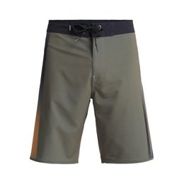 Quiksilver Boardshorts 'Surfsilk Holmes 20' Herren Gr&ouml;&szlig;e XXS grau / khaki / orange / schwarz
