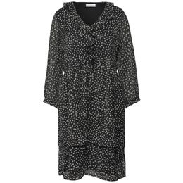 Street One Studio Kleid Damen Gr&ouml;&szlig;e 40 schwarz Sommerkleid