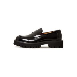 CESARE GASPARI Slipper Damen Gr&ouml;&szlig;e 37 schwarz Sommerschuhe
