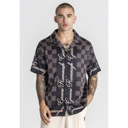 Gianni Kavanagh Button Up Shirt 'Piazza' male size L Brown / Dark brown