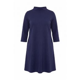 Ulla Popken Kleid Damen Gr&ouml;&szlig;e 42/44 marine Sommerkleid