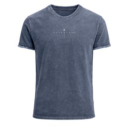 Neverless Shirt 'Spiritual Awareness' Herren Gr&ouml;&szlig;e XL blau