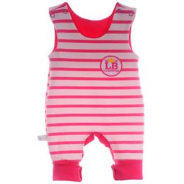 La Bortini Strampler/Body M&auml;dchen Gr&ouml;&szlig;e 56/62 dunkelpink