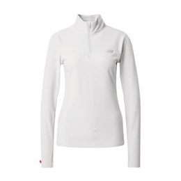 New Balance Funktionsshirt 'Essentials Space' Damen Gr&ouml;&szlig;e M silbergrau / hellgrau