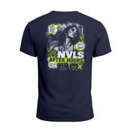 Neverless Shirt 'NVLS After Hours' Herren Gr&ouml;&szlig;e M navy