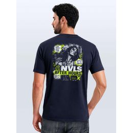 Neverless Shirt 'NVLS After Hours' Herren Gr&ouml;&szlig;e XL navy