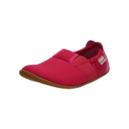 Giesswein Hausschuh Jungen Gr&ouml;&szlig;e 24 grau / pink / blutrot