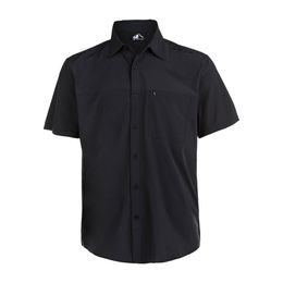WHISTLER Athletic Button Up Shirt 'Jeromy' male size XXL Black