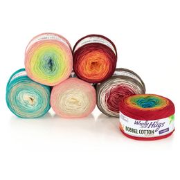 Woolly Hugs Wolle Bobbel Cotton Garn-Set