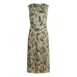 BETTY & CO Betty & Co Kleid Damen Gr&ouml;&szlig;e 40 dunkelbeige / gr&uuml;n / smaragd Sommerkleid