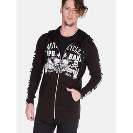 Cipo & Baxx Cipo & Baxx Sweatjacke Herren Gr&ouml;&szlig;e M schwarz / wei&szlig;
