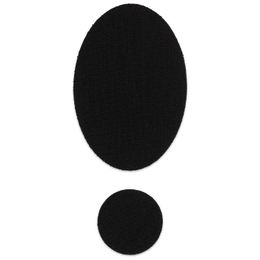 Prym Rub-on Patch MERINO, Farbe: schwarz, Inhalt: 2 St&uuml;ck.